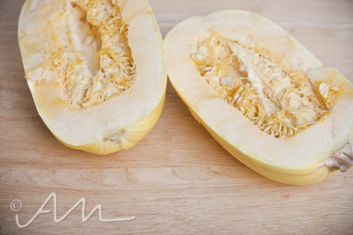 {meatless monday} — spaghetti squash primavera; it’s kind of one of my ...